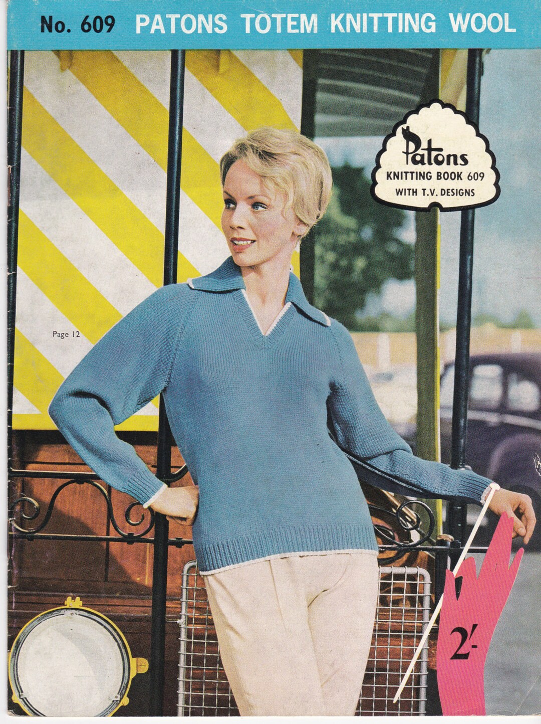 Paton's Knitting Pattern No 609 Fashion for Women/ladies in Patons ...