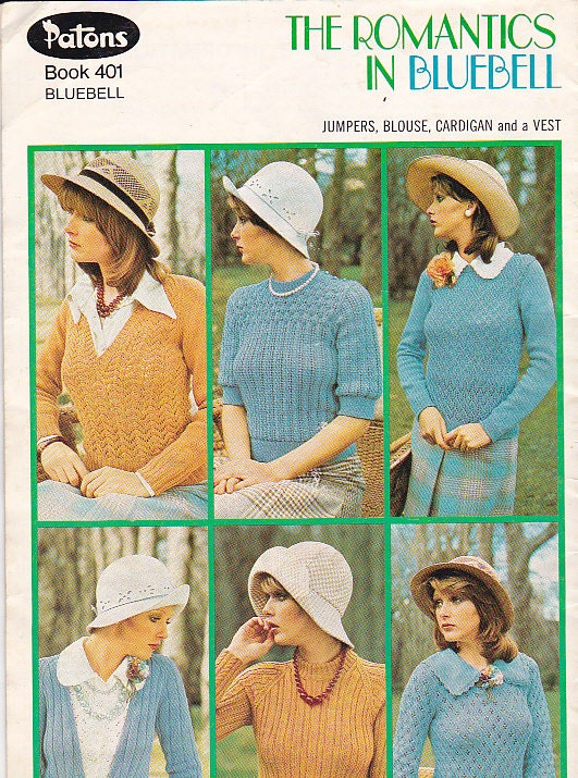 Paton's Knitting Pattern No 401 Womens in Paton's - Etsy