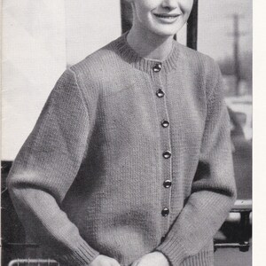Vintage 1960s - Paton's Knitting Pattern No 607 for Family Featuring ...
