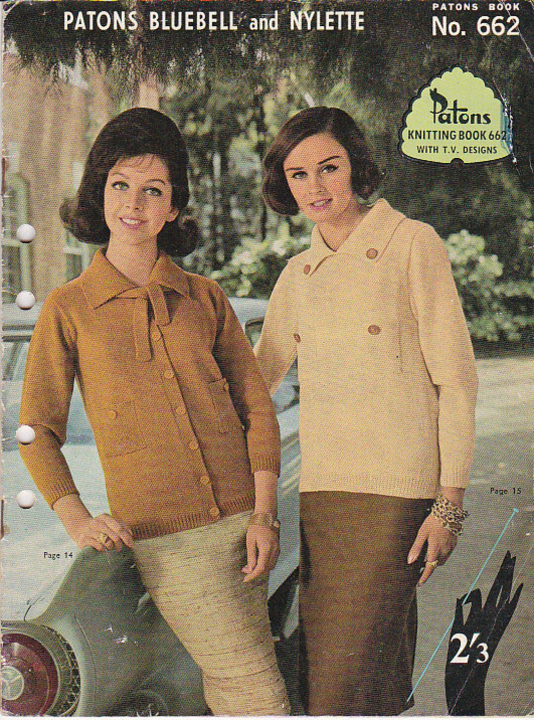 Vintage 1960s Knitting Pattern, Jumpers, Cardigans, Jackets No 662 - Etsy