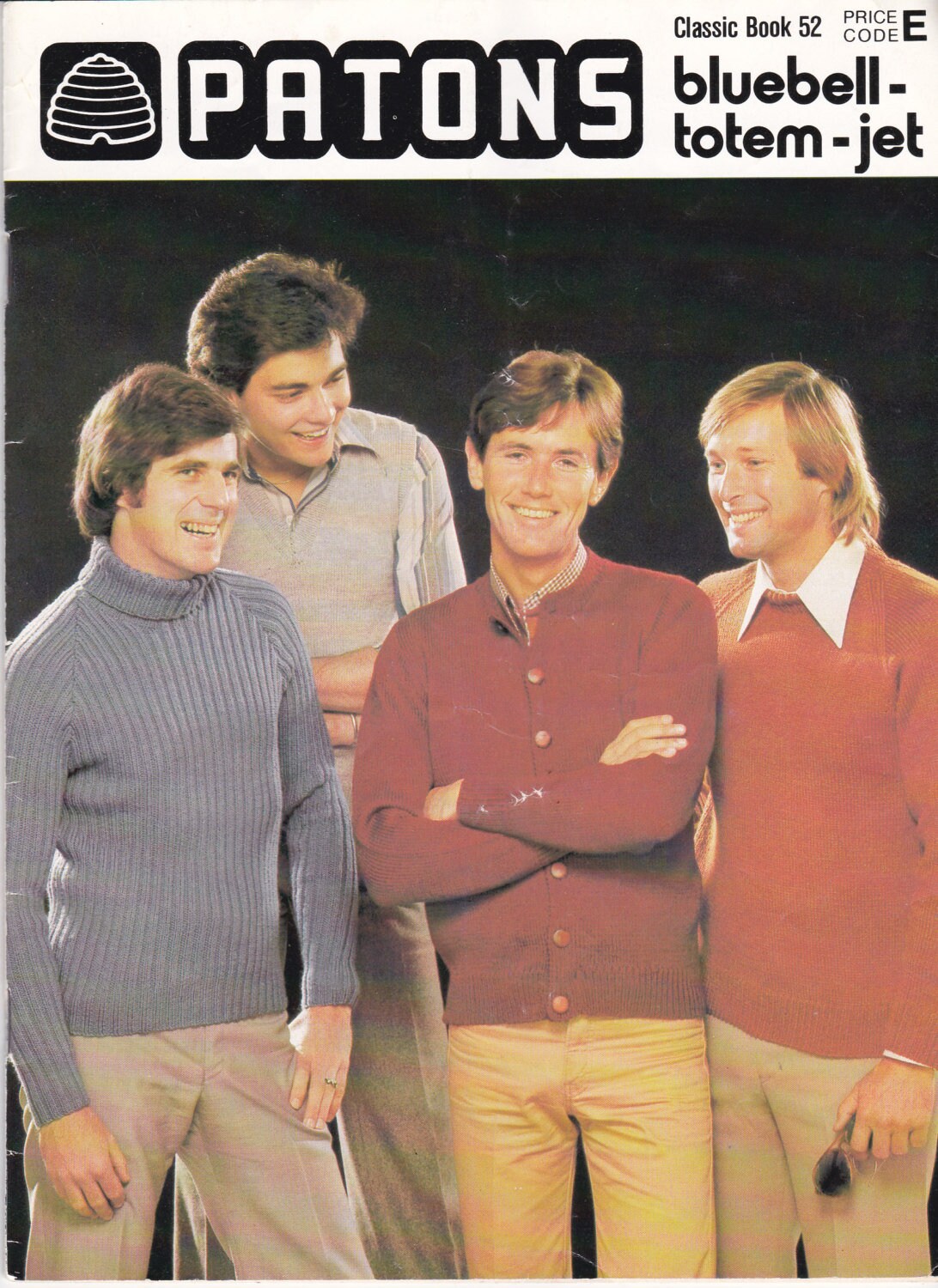 On Sale Paton's Classic Series Knitting Pattern for Men No 52 Bluebell ...