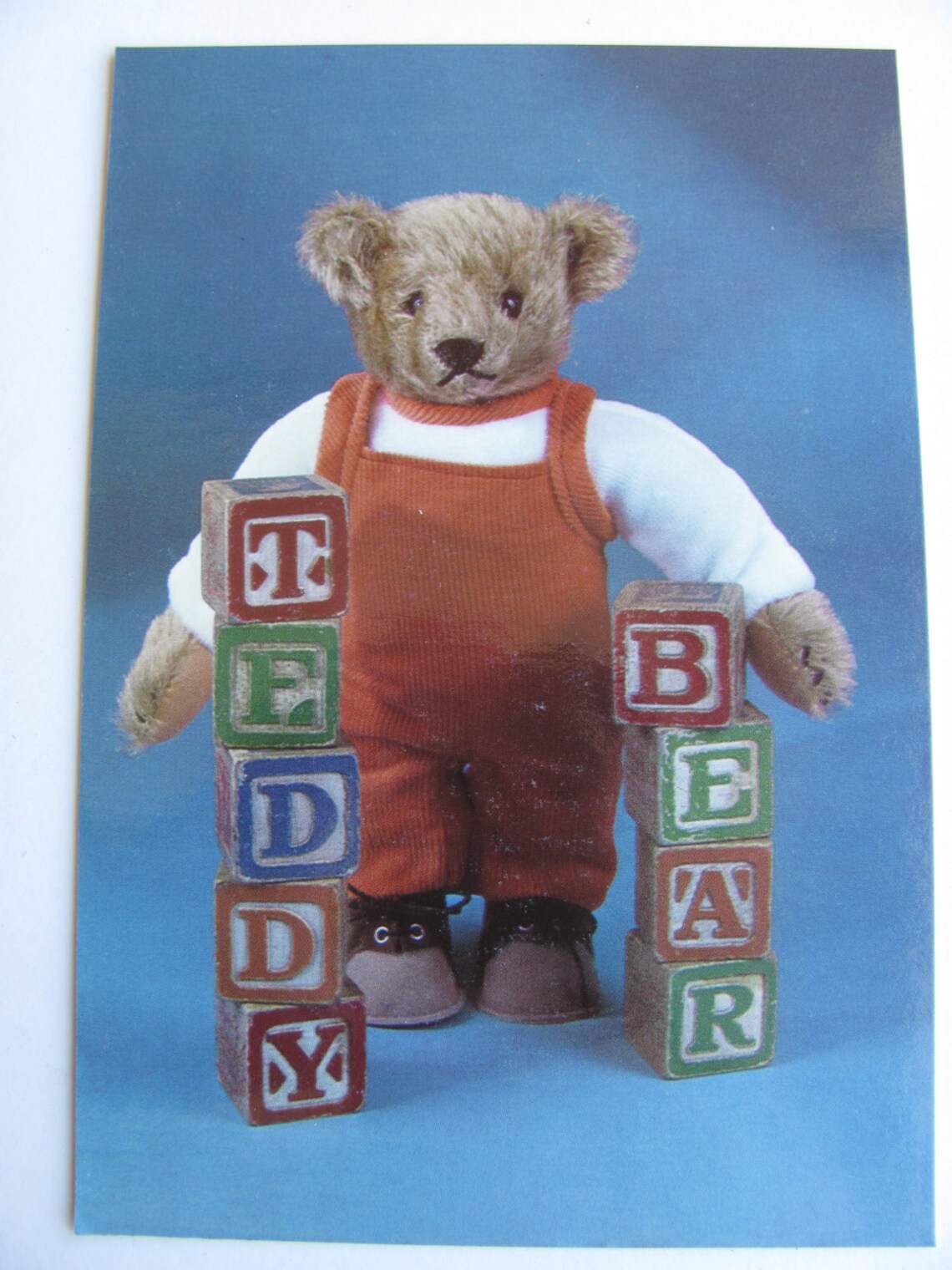 Teddy Bear Postcard Alphabet Bear Vintage 1980s - Etsy Australia