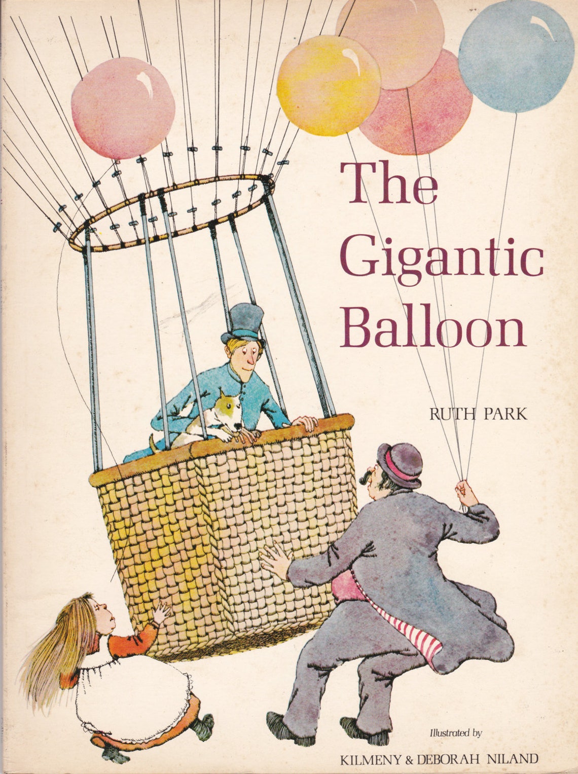 On Sale the Gigantic Balloon Vintage Childrens Book - Etsy