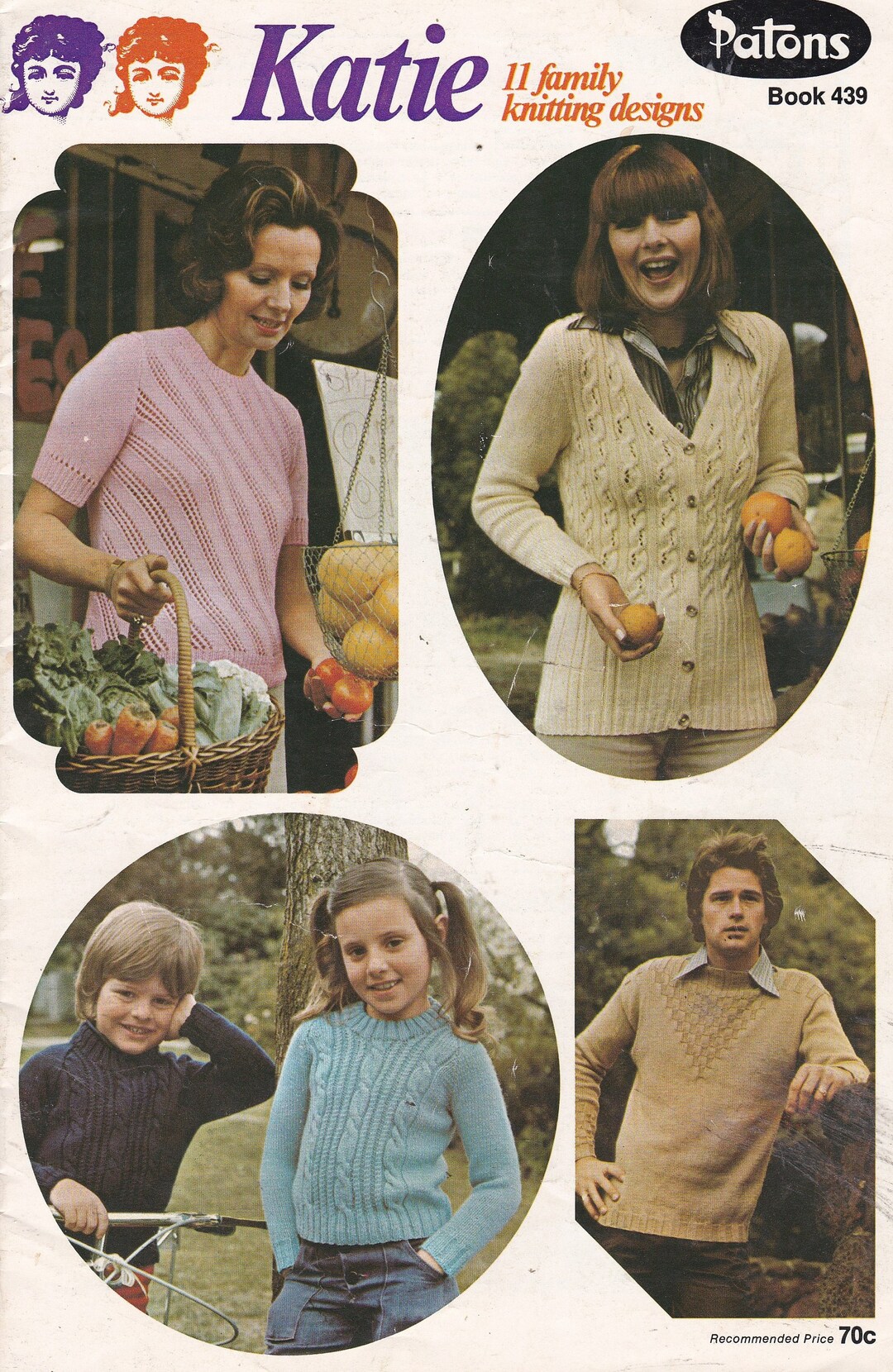 On Sale - Paton's Knitting Pattern No 439 Knitting Designs for for ...
