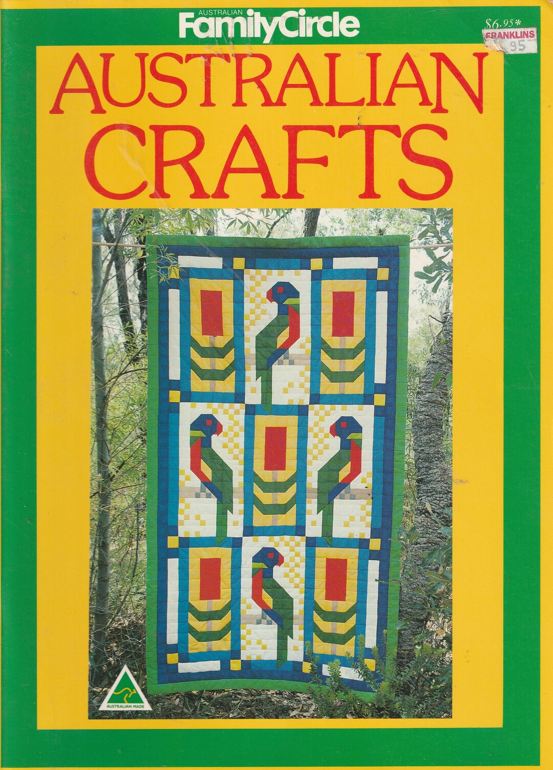 Family Circle - Australian Crafts - Vintage 1990s - Etsy