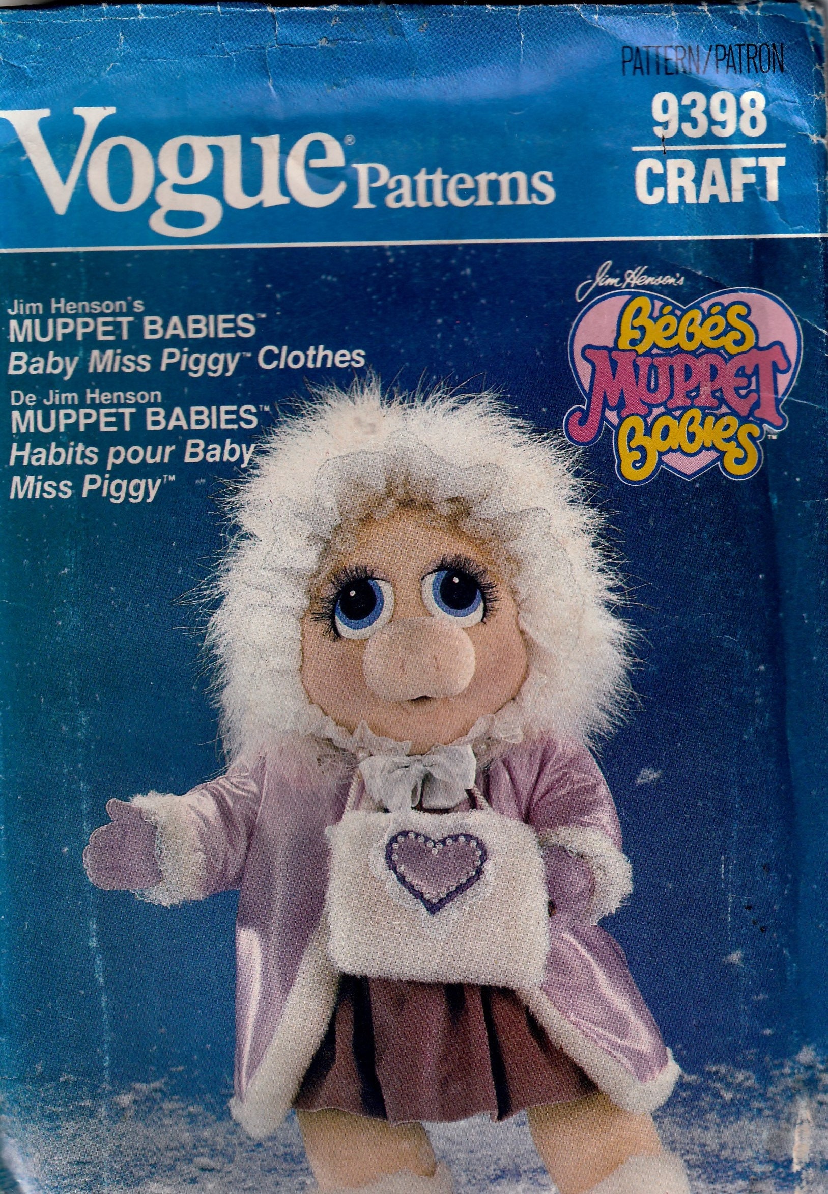 Kits & How To Craft Supplies & Tools Vogue 9398 Jim Henson's Muppet ...