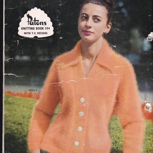 On Sale - Paton's Knitting Pattern No 594 Fashion for Women in Patons ...