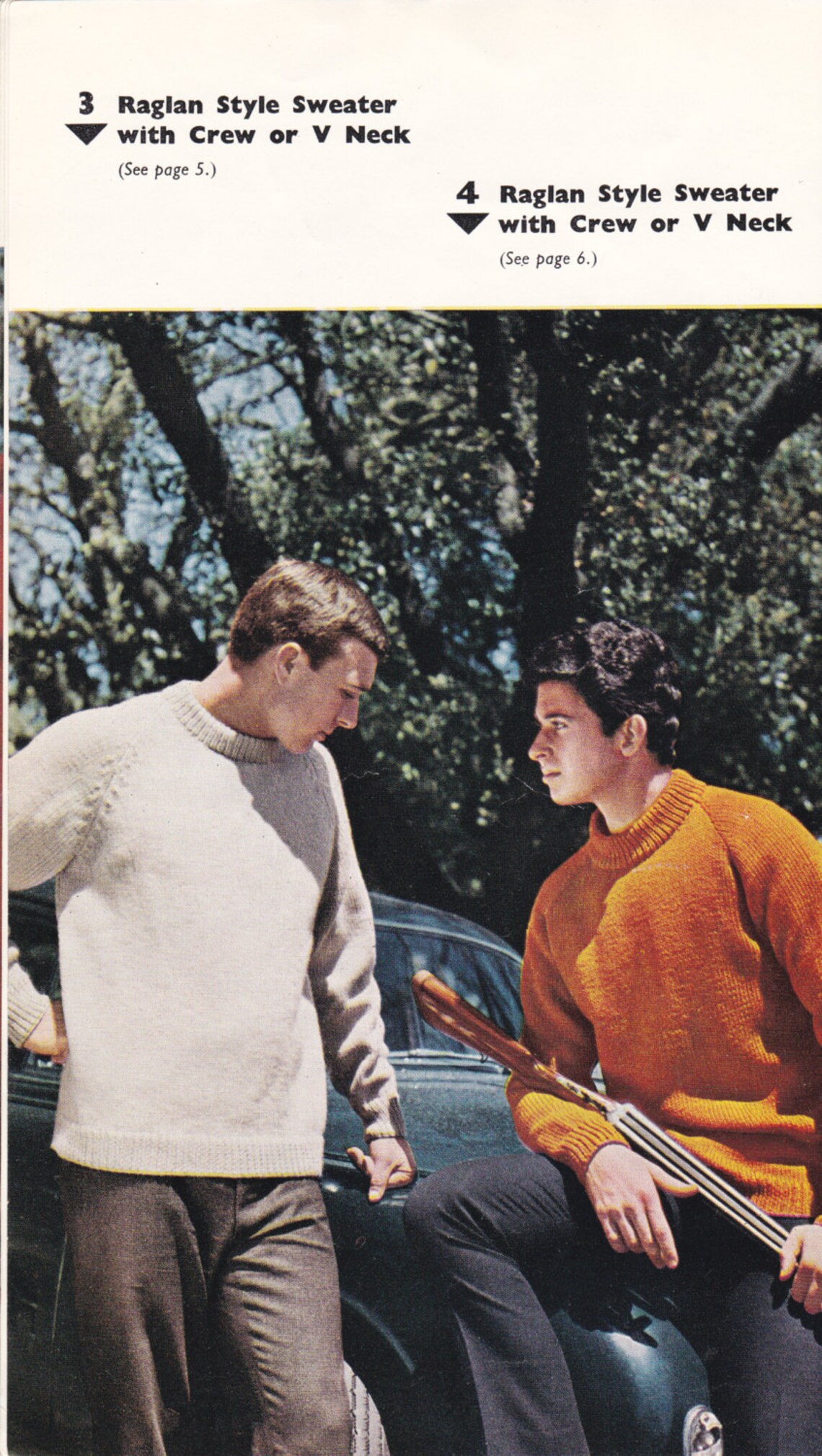 On Sale Villawool Men's Knitting Pattern Book No 100 Vintage 1960s - Etsy