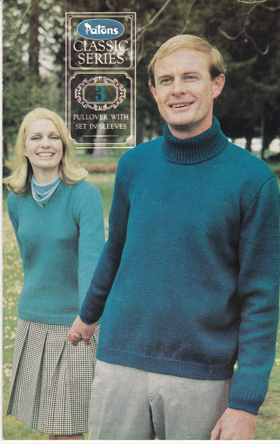 Paton's Classic Series Knitting Pattern No 3 Pullovers vintage 1960s - Etsy