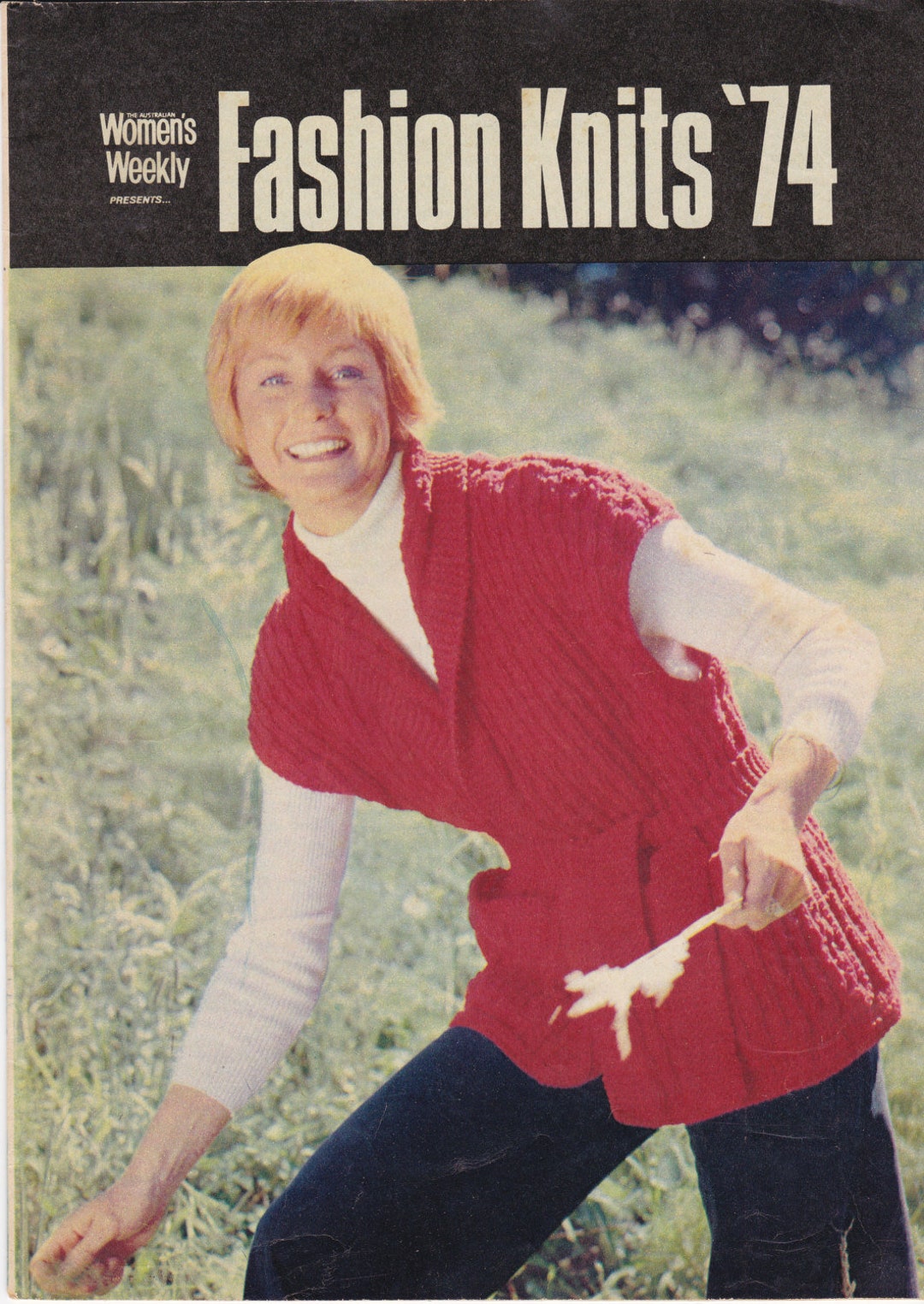 1970s Fashion Knits Pattern Book: Womens Weekly Magazine Insert - Etsy
