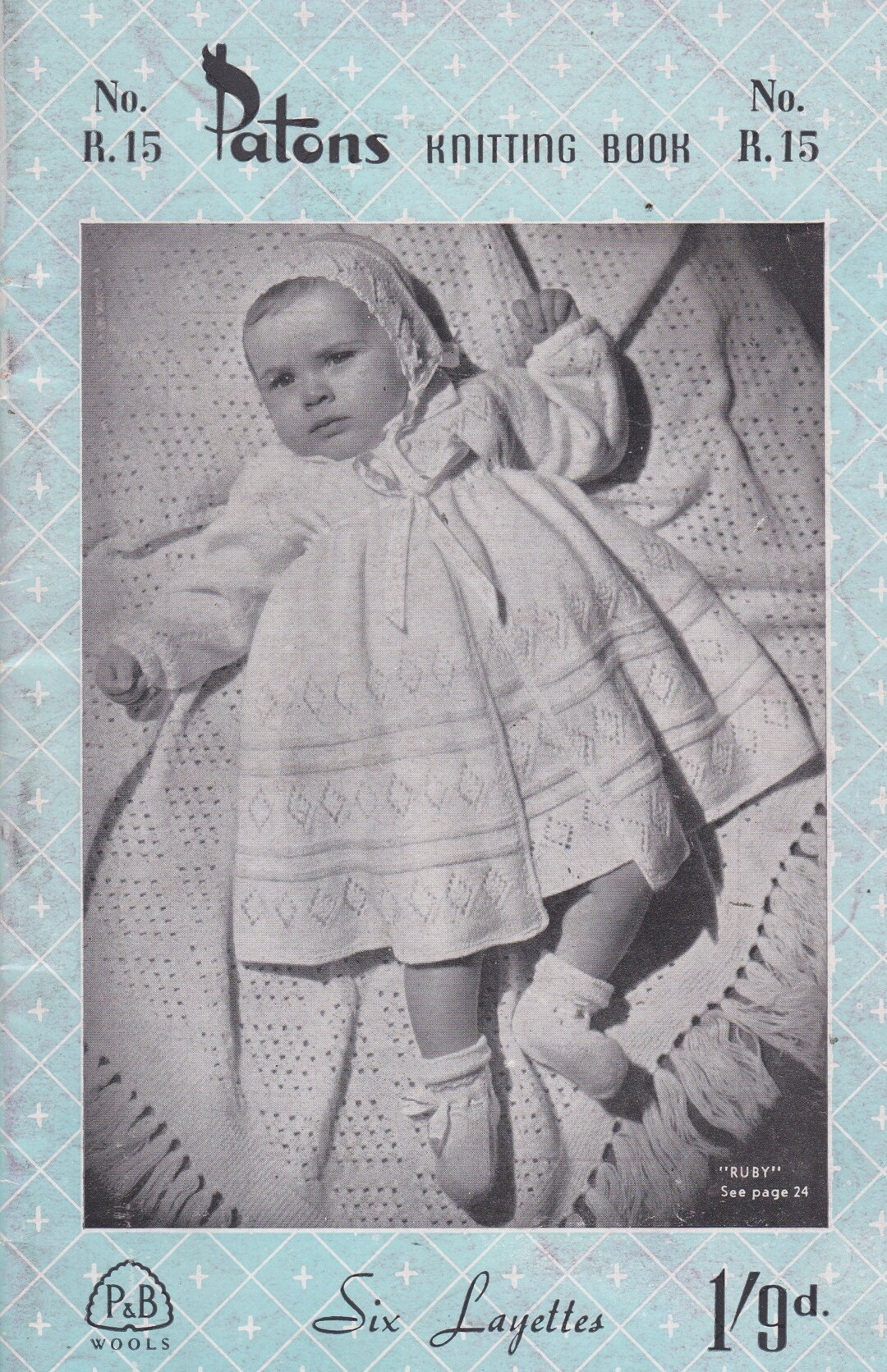 On Sale - Paton's & Baldwins Knitting Pattern No R 15 for Children ...