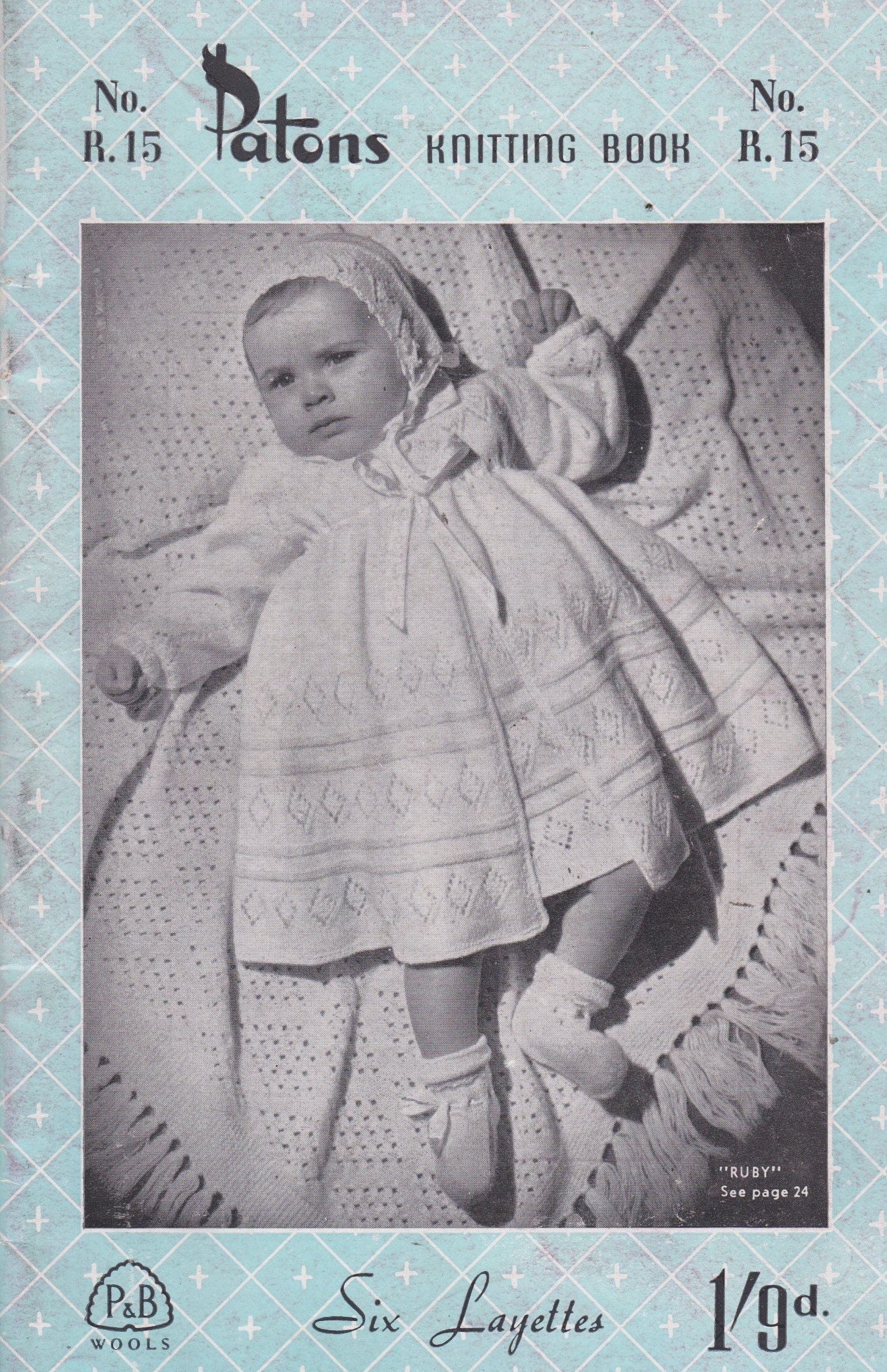 On Sale Paton's & Baldwins Knitting Pattern No R 15 for - Etsy