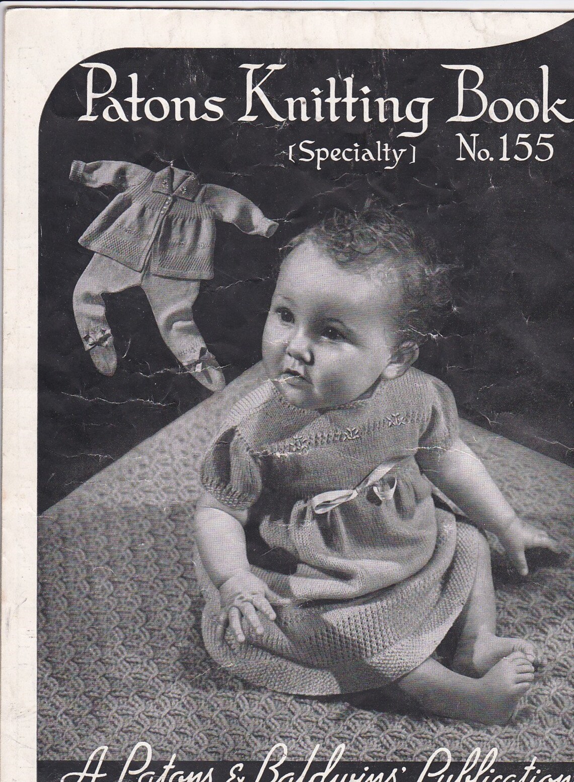 On Sale Paton's & Baldwins Knitting Pattern No 155 for Children Babies ...