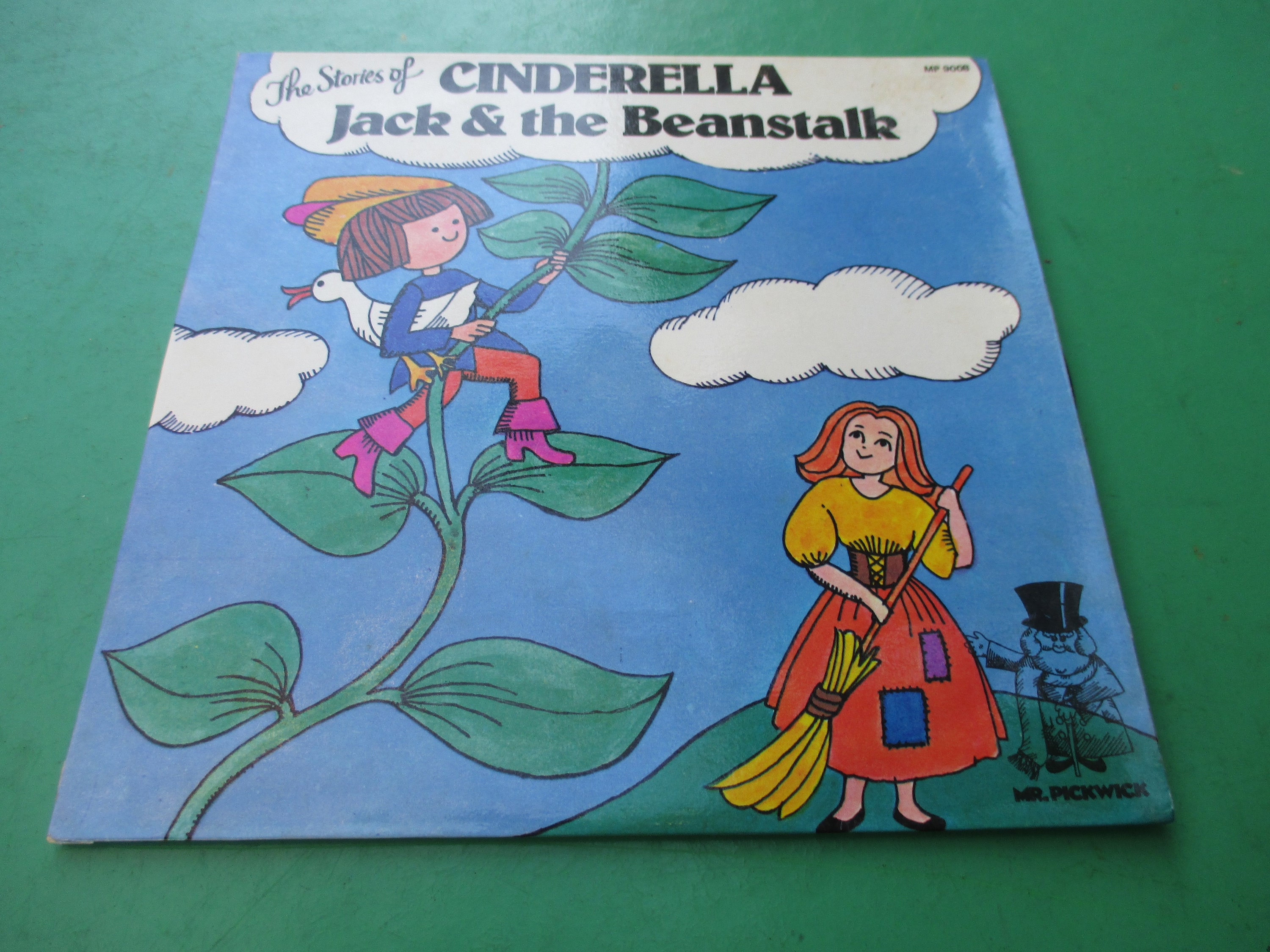 Jack and the Beanstalk Record - Vintage Record - English Edition - Etsy