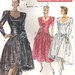 On Sale - 80's Sewing Pattern - Vogue 7614 Dropped Waist Evening Dress ...