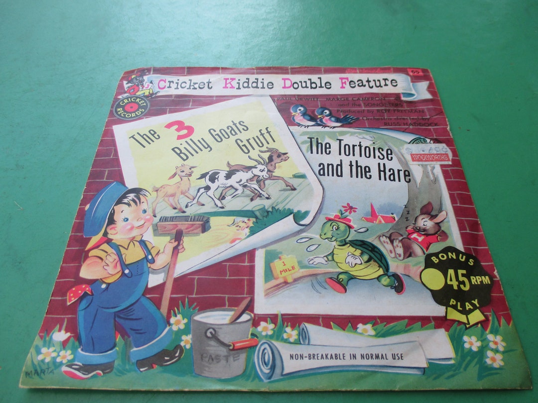 The 3 Billy Goats Gruff and the Tortoise and the Hare - Vintage Record ...