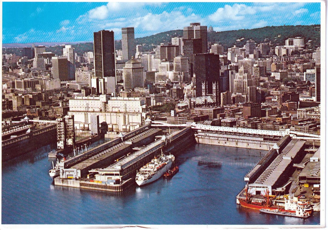 Postcard of Montreal, Quebec, Canada - Postcard - Vintage 1970s. - Etsy