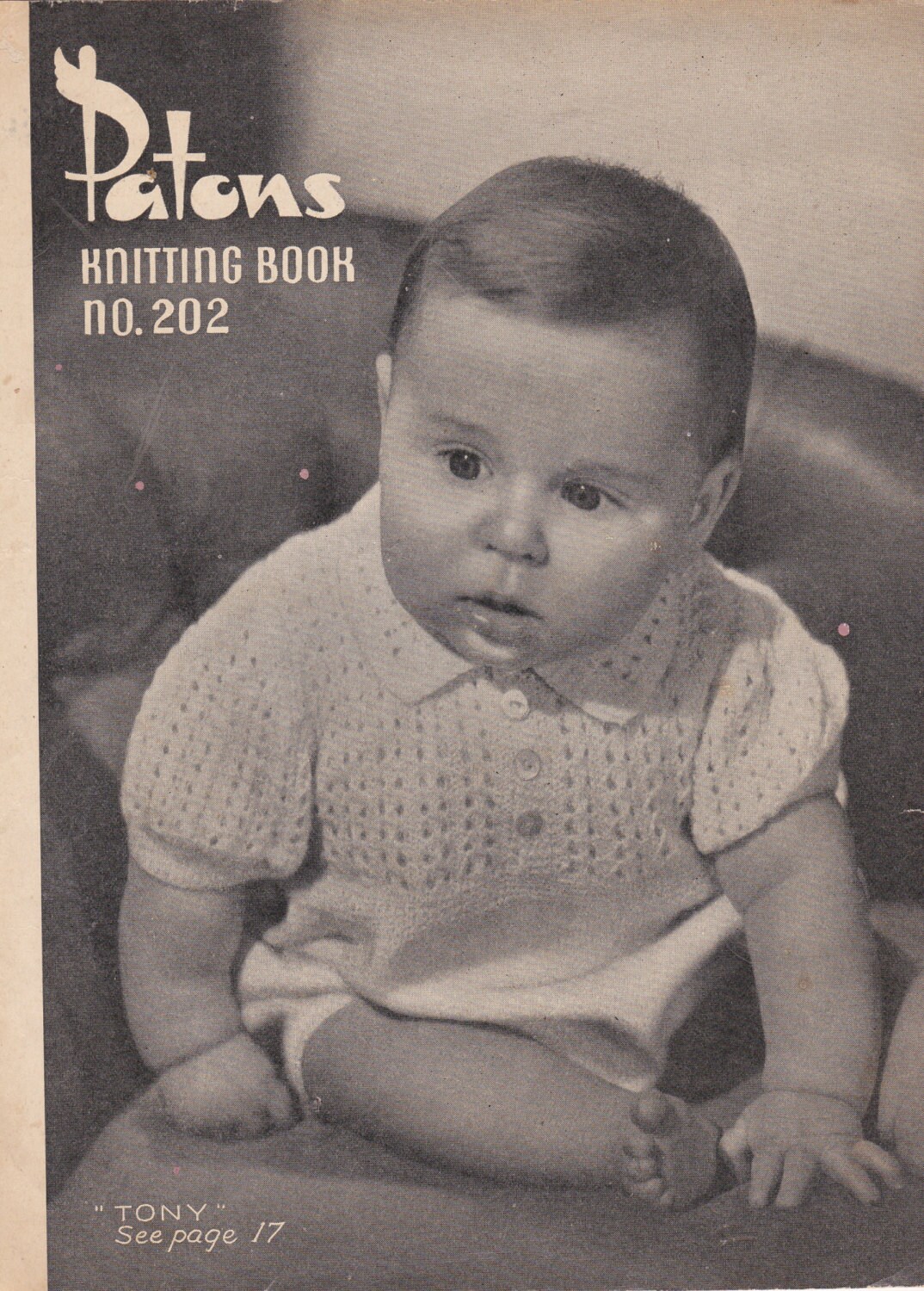 On Sale Paton's & Baldwins Knitting Pattern No 202 for Children Babies ...