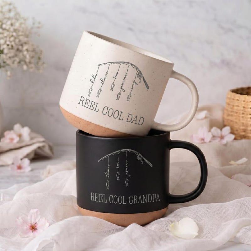 Fishing Dad Coffee Mug - Etsy