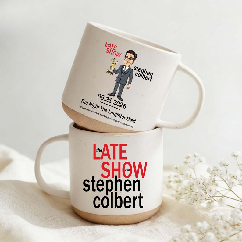 The Last Show With Stephen Colbert 2026 Late Night Comedy Talk Show Fan ...