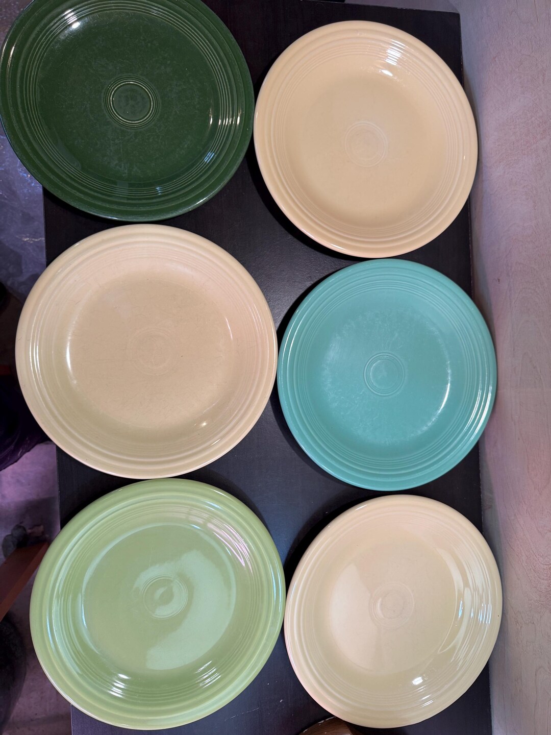 Vintage Fiestaware Dinner Plates - Etsy