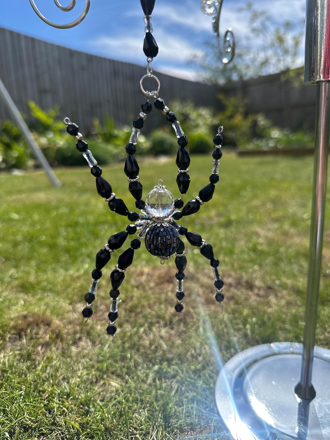 Gothic Crystal Spider Decor - Etsy UK