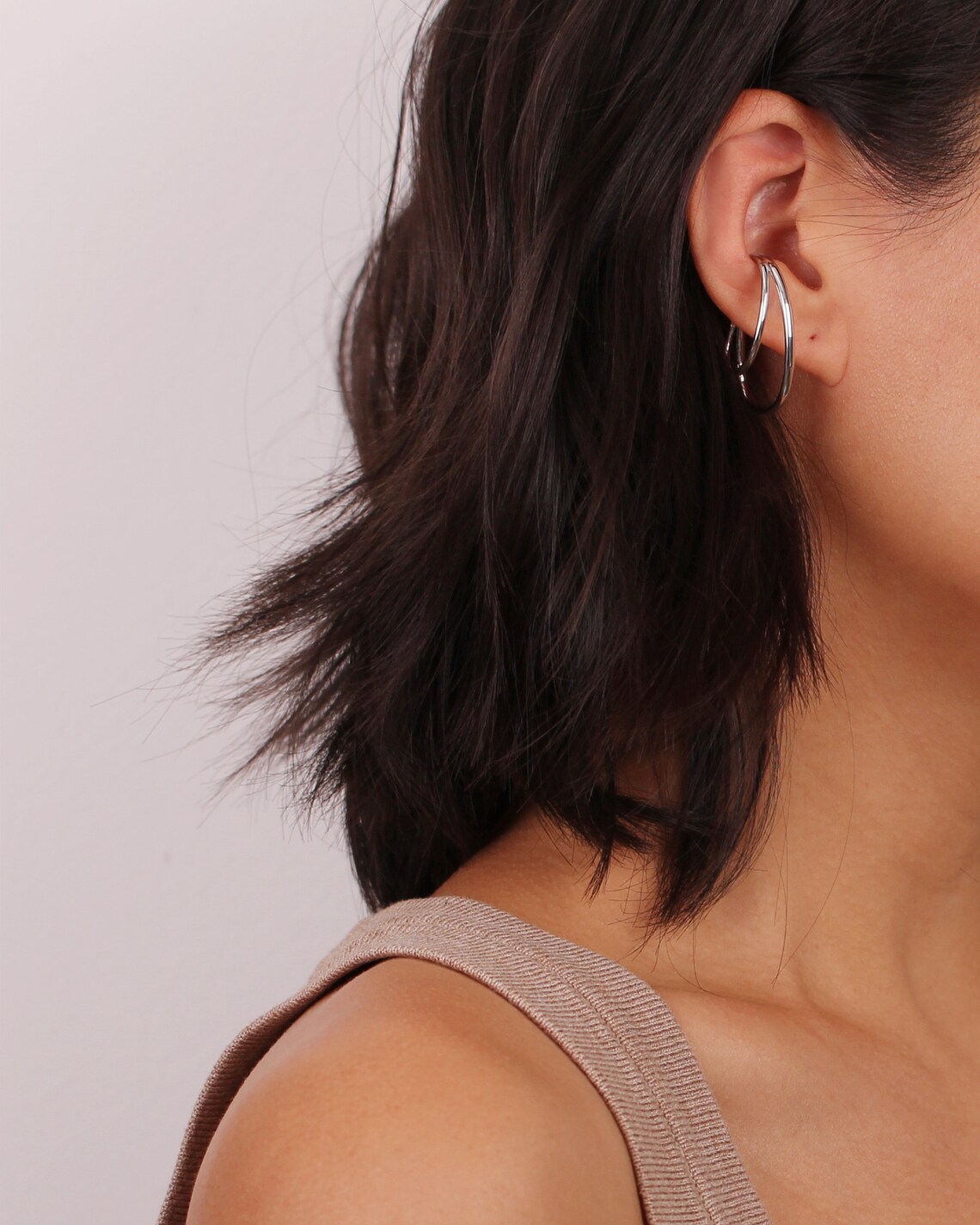 Ear Lobe Cuff Ear Cuff Earrings Cartilage Earrings Huggie | Etsy