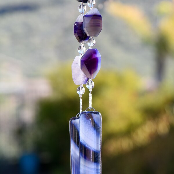 Agate Wind Chime - Etsy