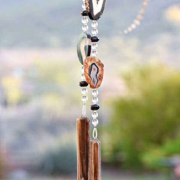 Agate Wind Chime - Etsy