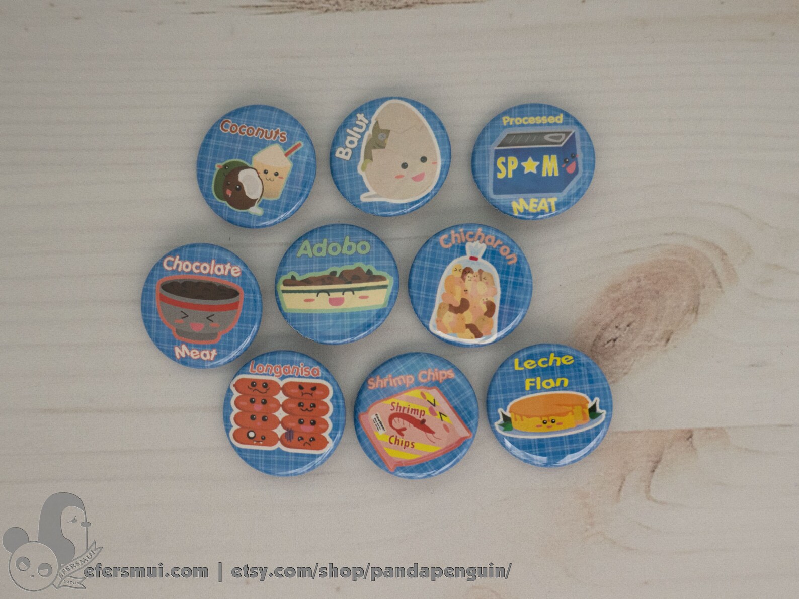 Filipino Food - Pinback Buttons (36) - Etsy