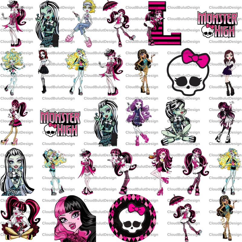 Cake Topper Monster High - Etsy