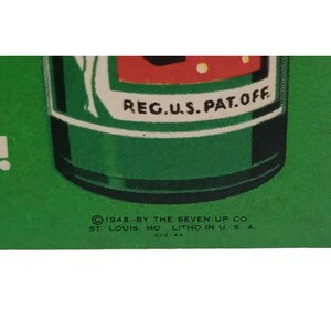 Vintage 7up Color Recipe Booklet, 9 Ways to Spark Family Favorites, the ...