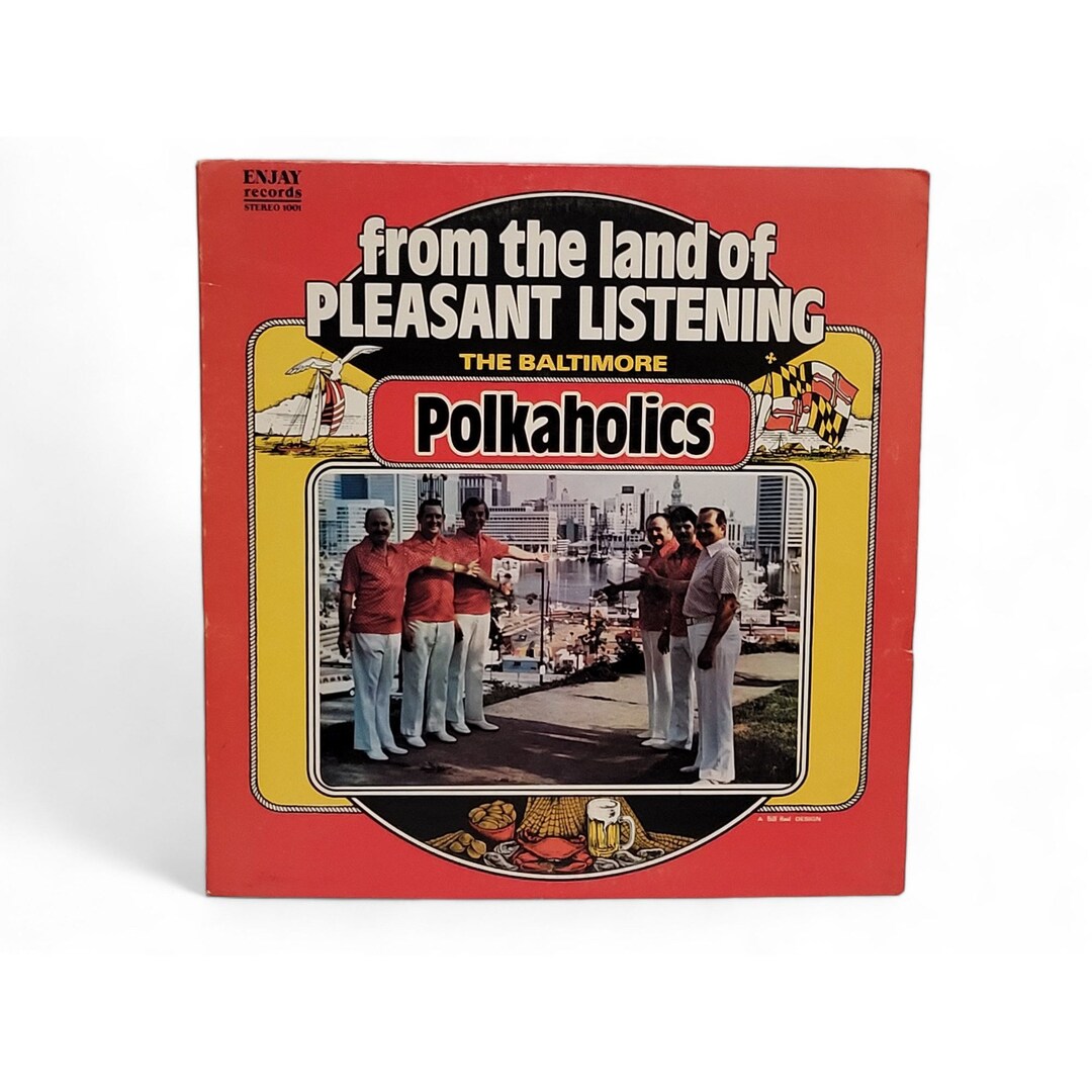 1970s Baltimore POLKAHOLICS Record Album, From the Land of Pleasant ...