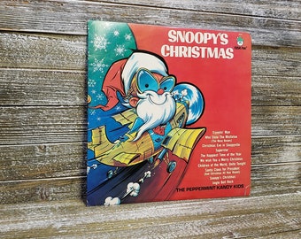 Snoopy Vinyl Record - Etsy