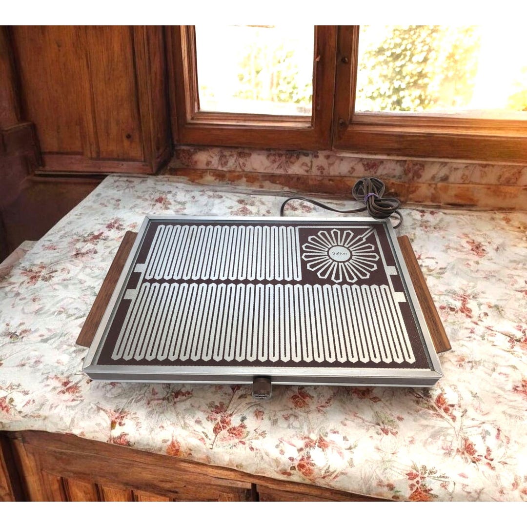 1970s Vintage Salton Hotray Electric Food & Drink Warmer, Mid Century ...