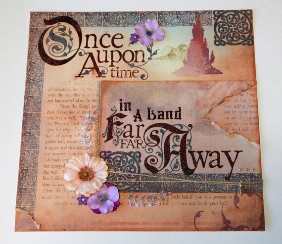 Scrapbooking Once Upon A Memory