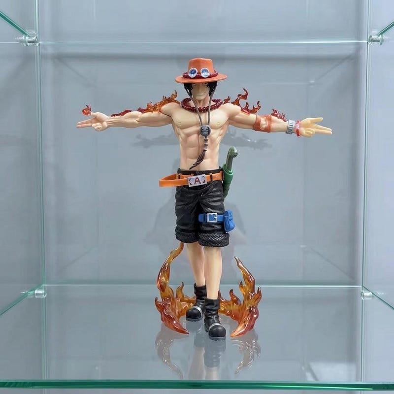 One Piece Ace Statue - Etsy