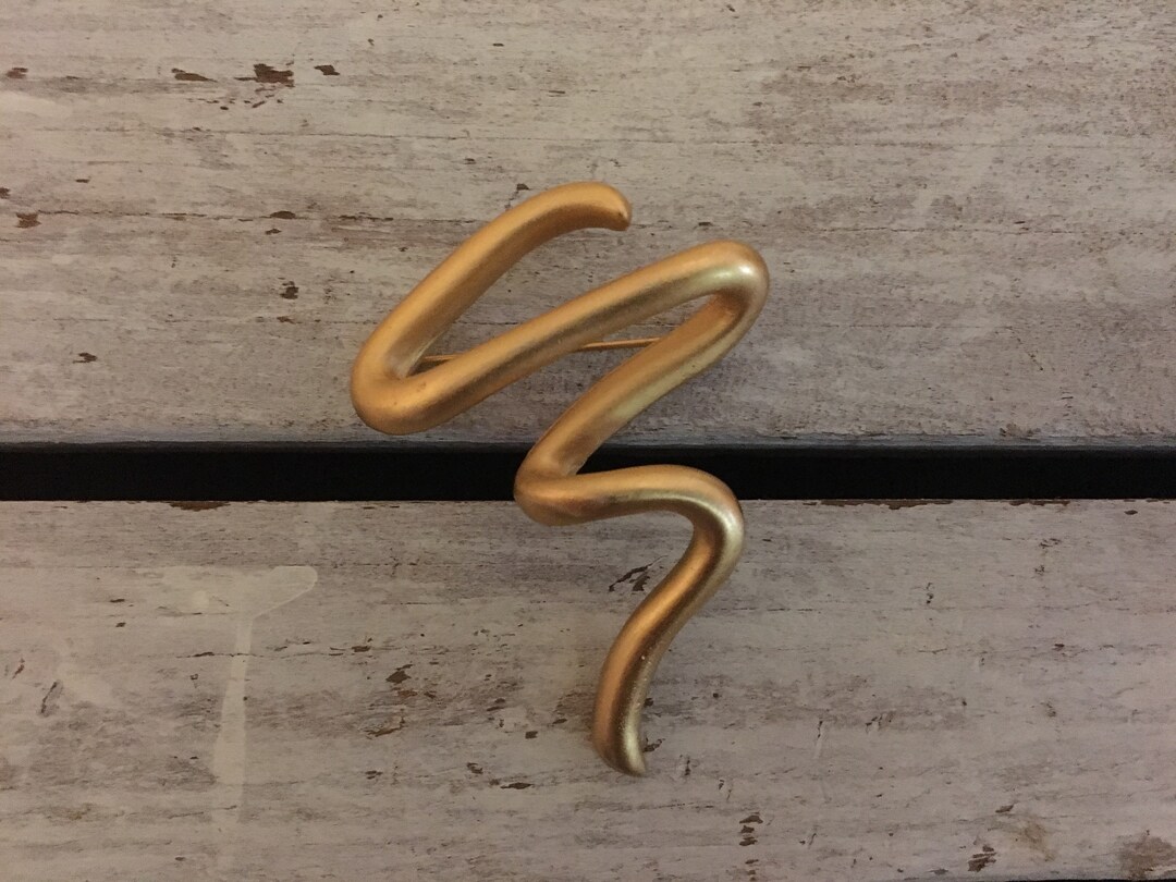 Vintage Squiggle Pin Abstract Fun 80s Fashion - Etsy