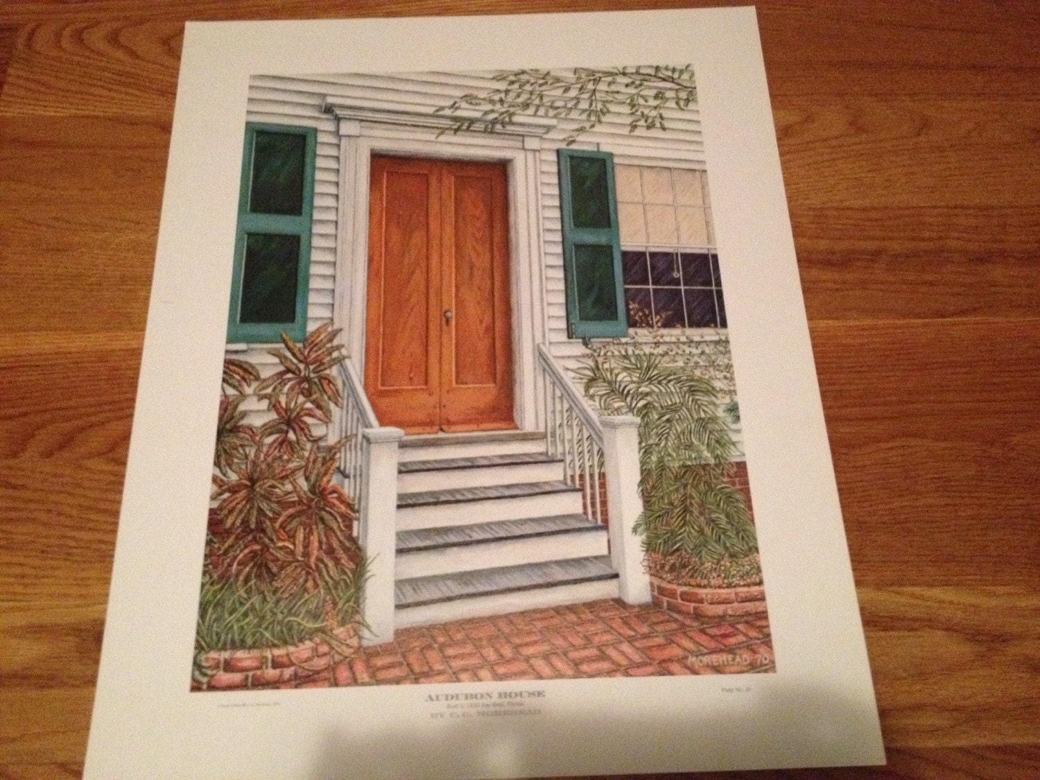 C G Morehead Print *audubon House* Owensboro Ky Artist - Etsy