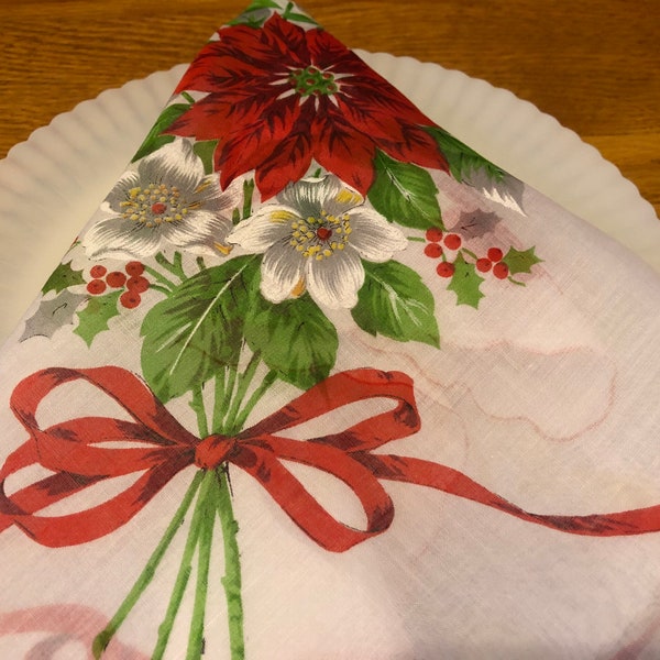 Christmas Hankie - Etsy