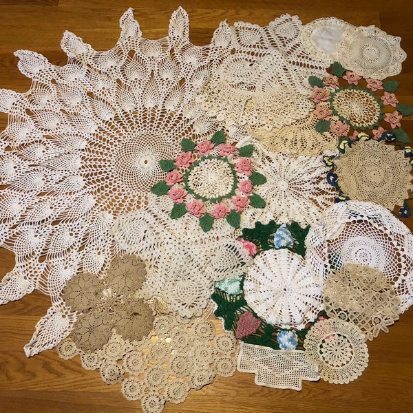 Repurposed Doily - Etsy