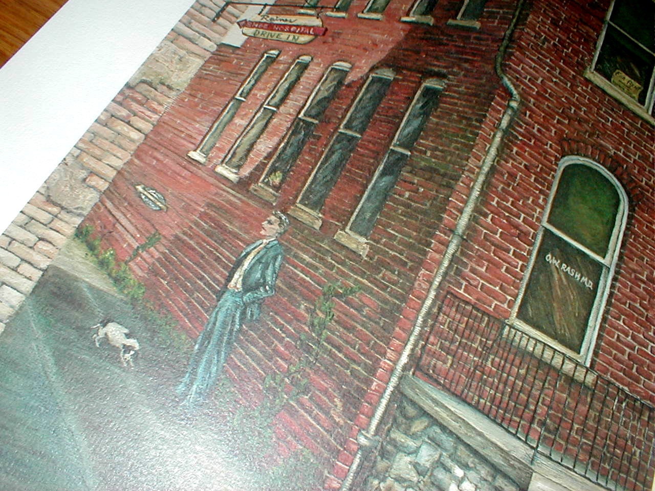 C G Morehead Print alley off 4th Street Owensboro Ky Artist - Etsy