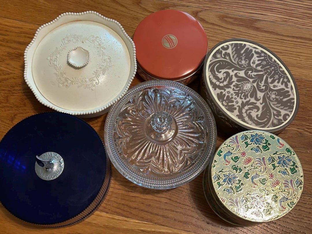 Six Empty Vintage Avon Powder Boxes Lot - Etsy