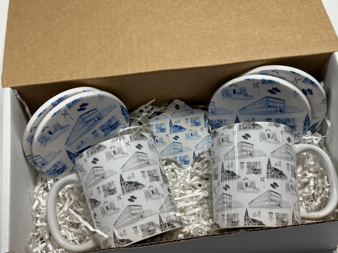 Cape Cod Toile Gift Baskets - Etsy