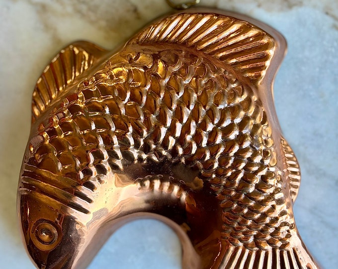 French Style Copper Fish Mould - Etsy