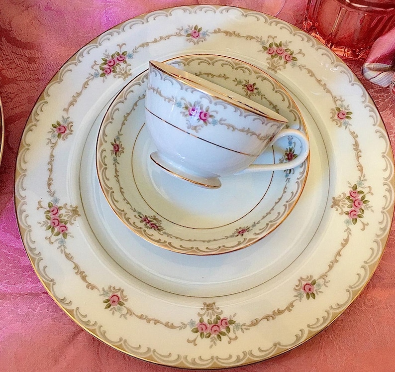 Style House "princess" 24 Piece China Set - Etsy