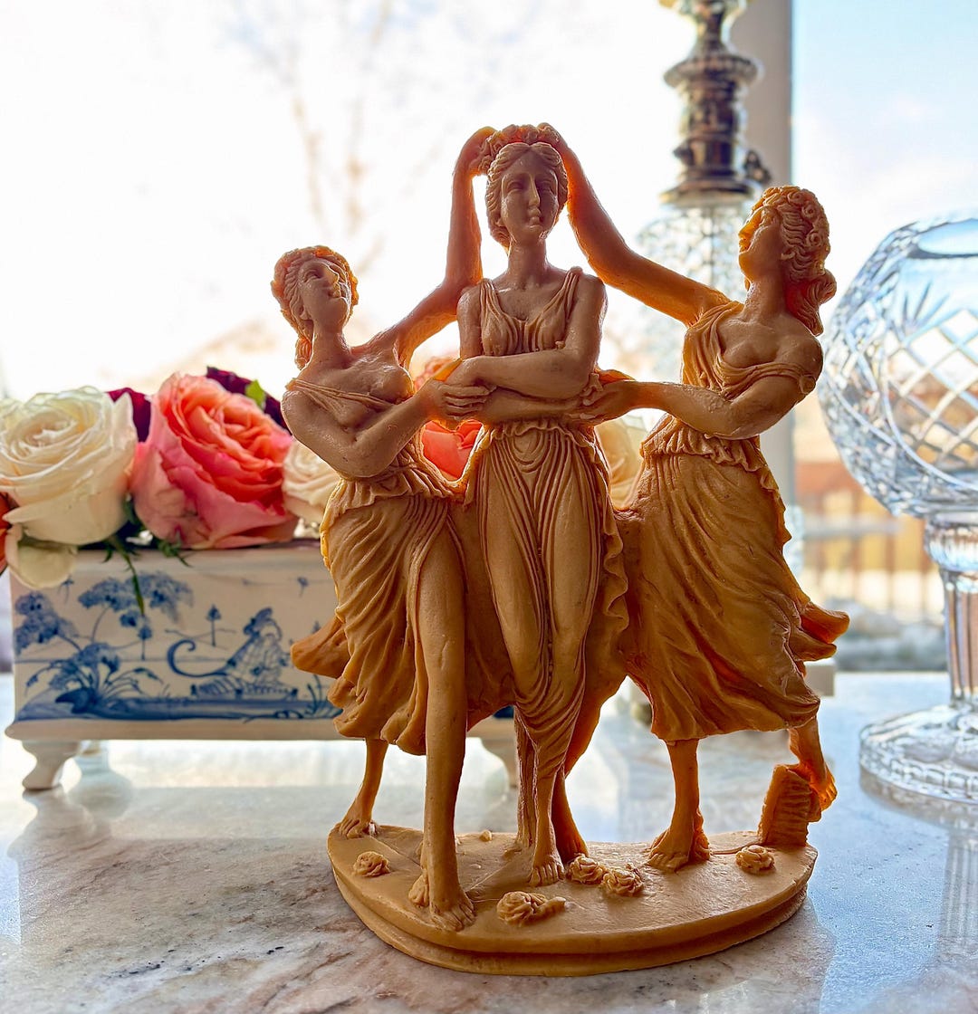 Renaissance Three Graces Statue - Etsy