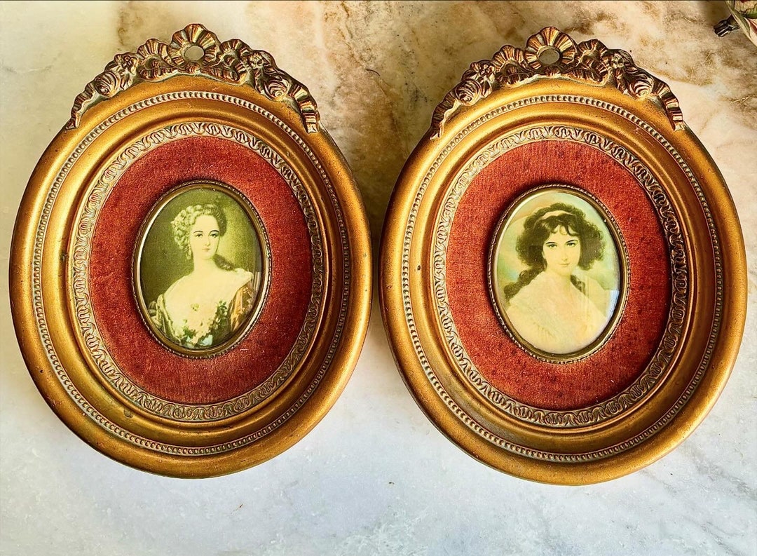 Antique Cameo Portraits *each Sold Separately - Etsy