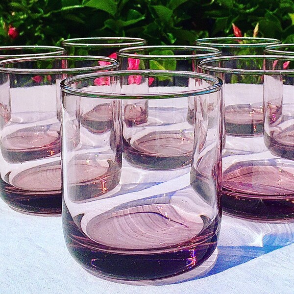 Pink Rocks Glass - Etsy