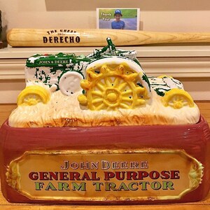 John Deere Tractor Cookie Jar - Etsy